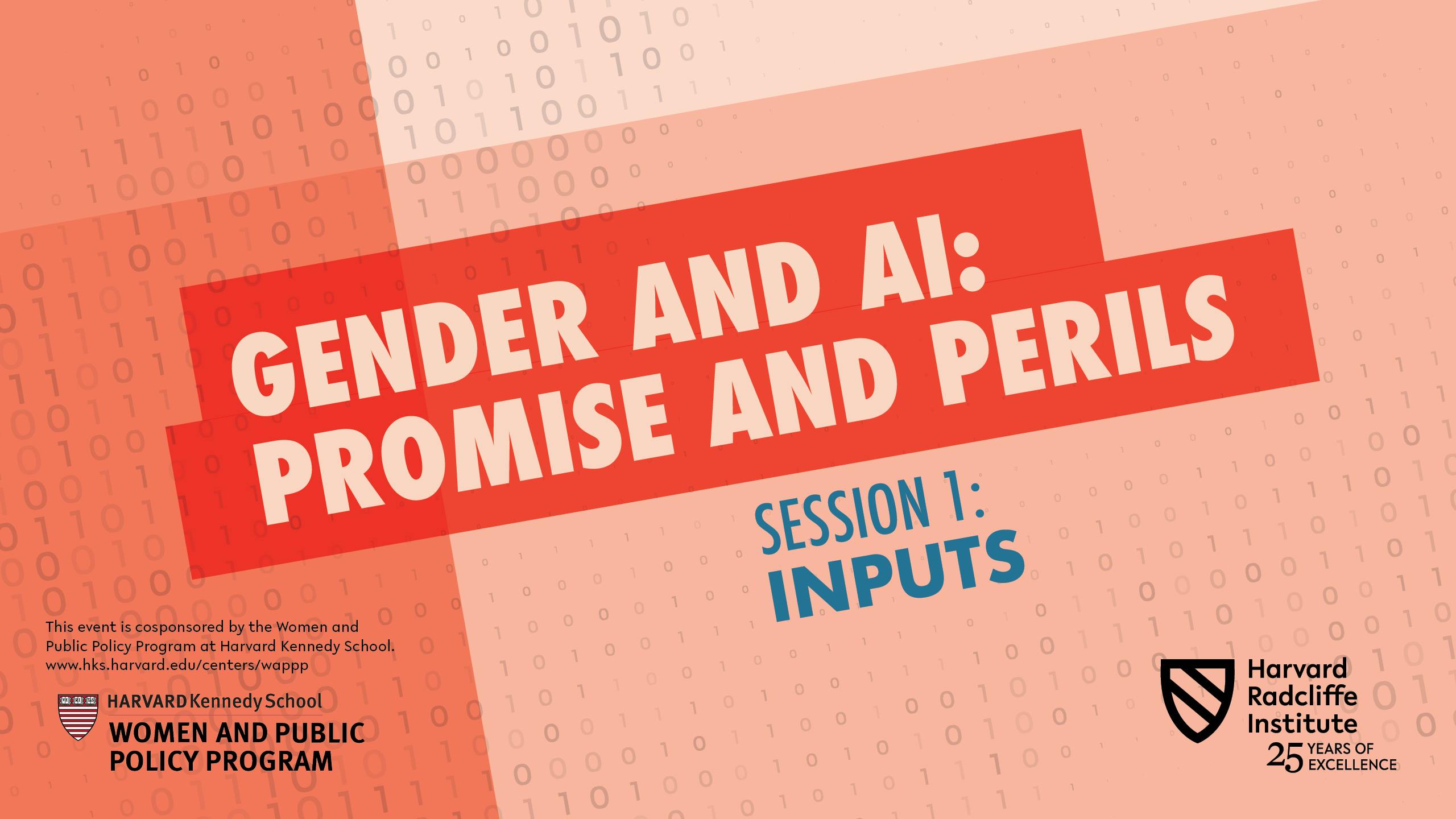 Gender and AI: Promise and Perils | Radcliffe Institute for Advanced ...