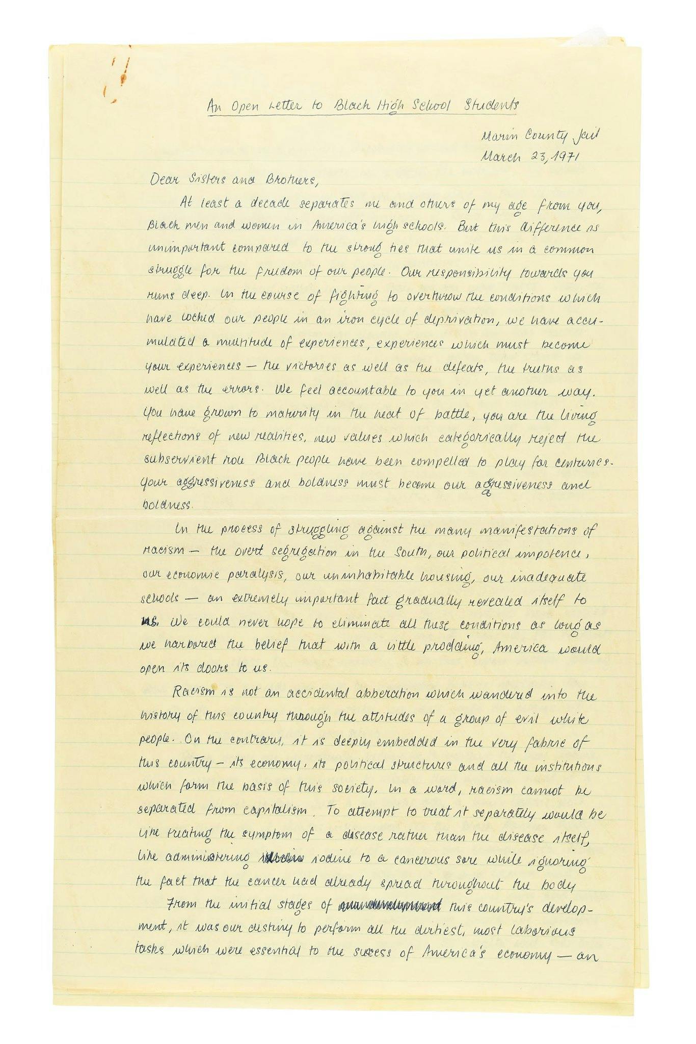 Angela Davis: Freed by the People | Radcliffe Institute for Advanced ...